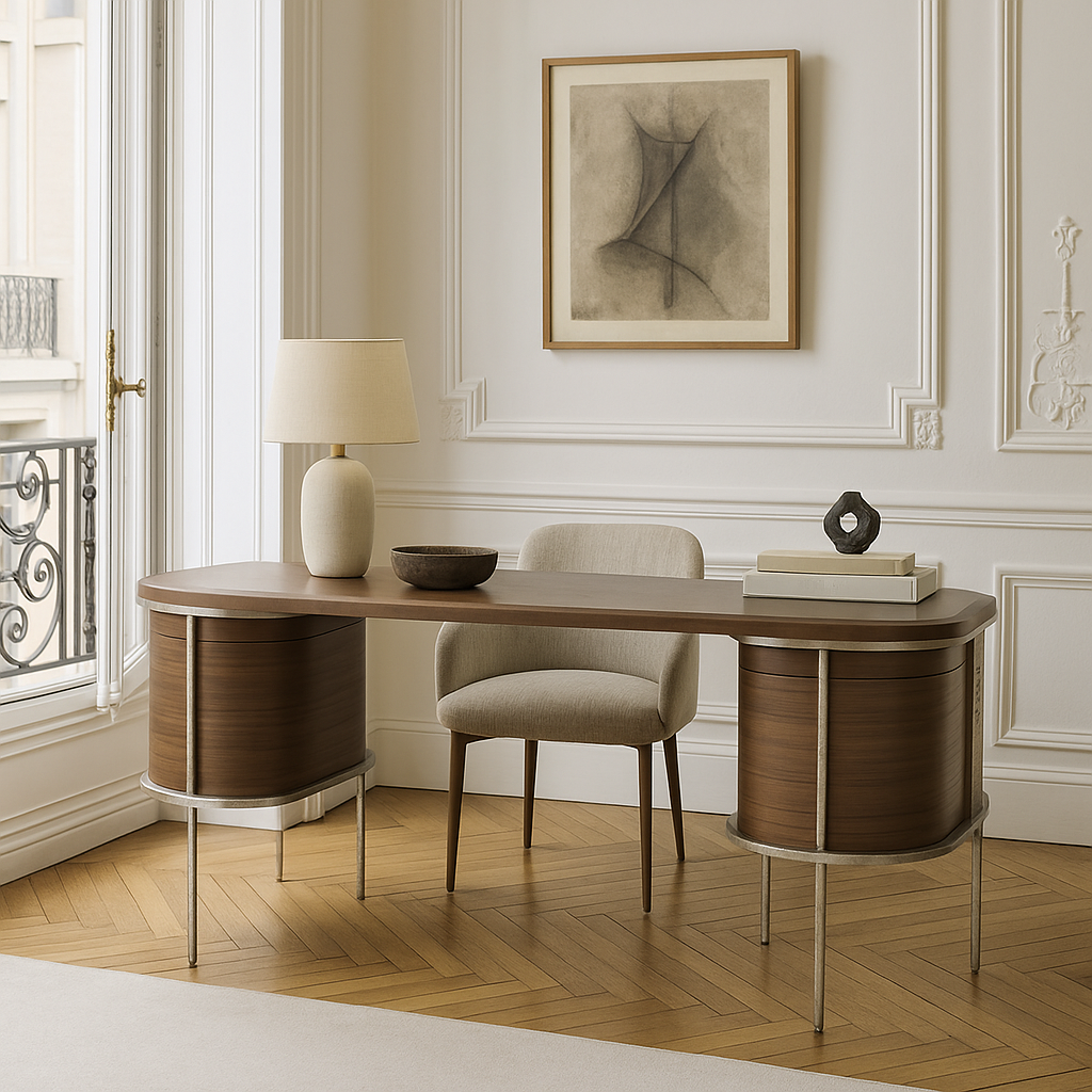 Jef Desk, Walnut | Modern Relik