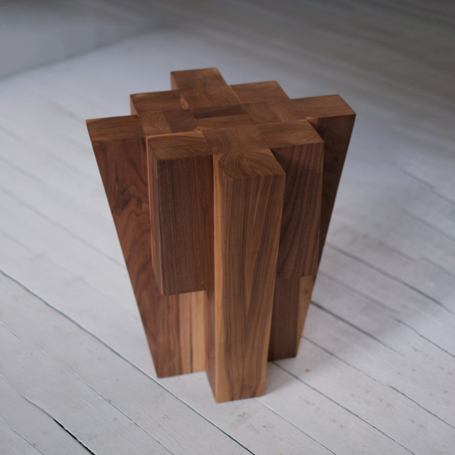 Bunker Side Table Natural | Modern Relik