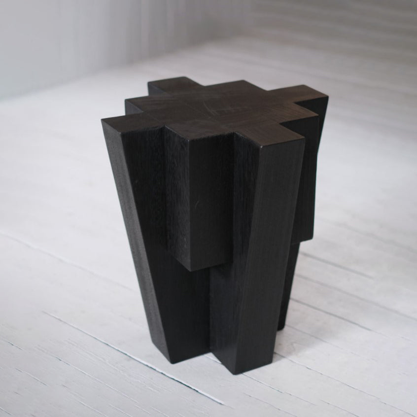 Bunker Side Table Black | Modern Relik