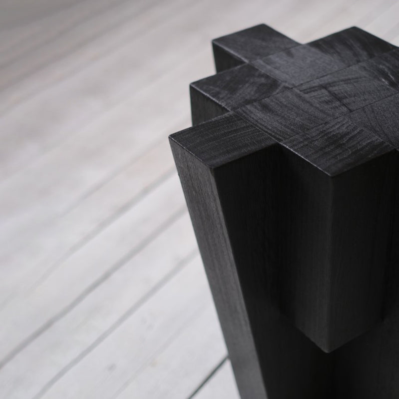 Bunker Side Table Black | Modern Relik