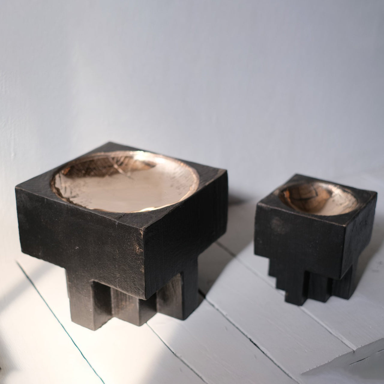 Cross Pots Bronze, Set/2 | Modern Relik